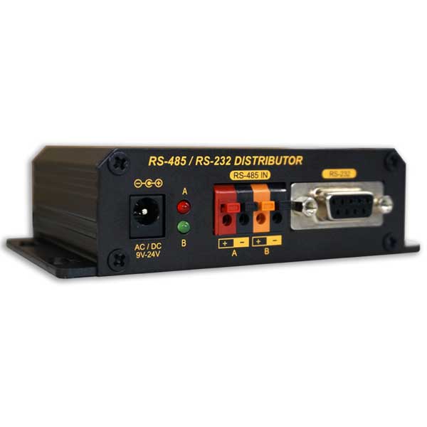 EXP0204 RS485 Serial Data Distributor 2x4 - Iris Innovations