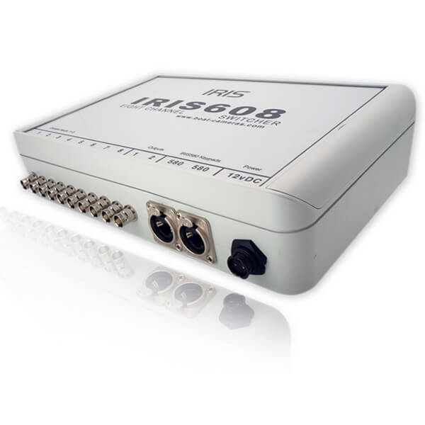 IRIS608 8 Channel Analogue Quad Switcher - Iris Innovations