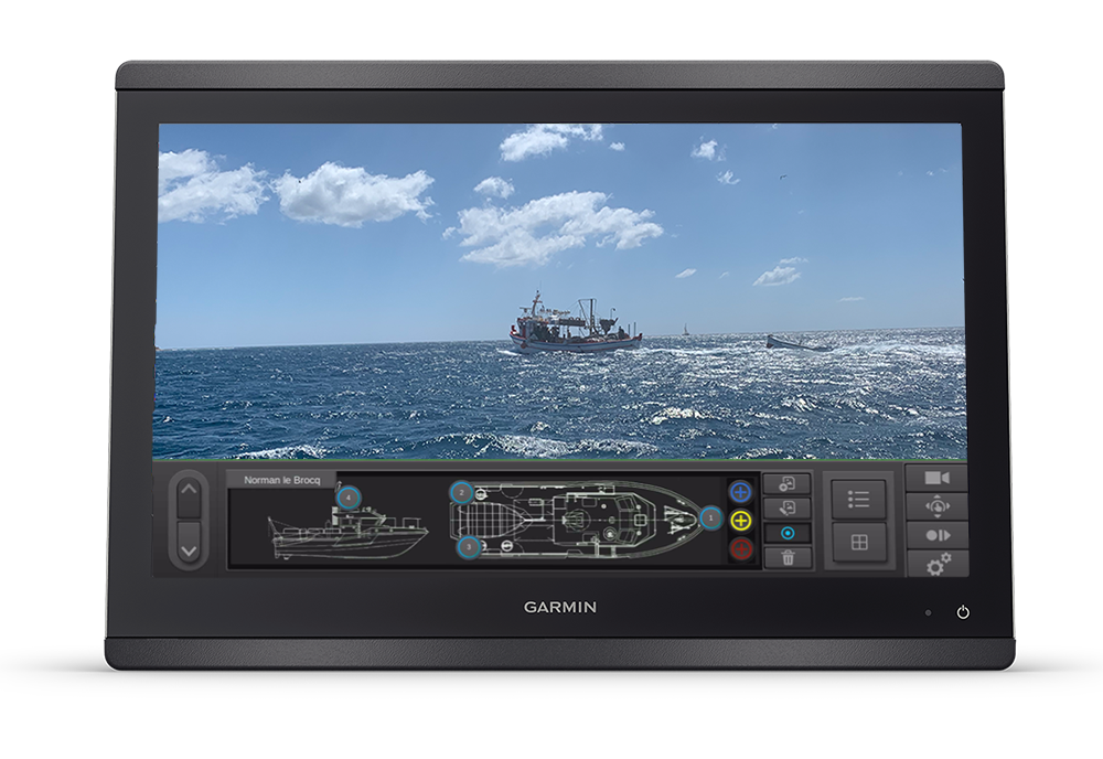 IrisControl HTML5 Camera and Alarm Management App for Garmin
